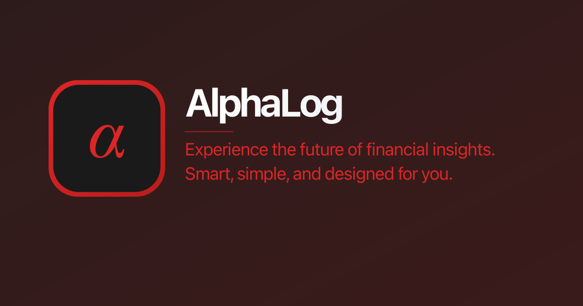 AlphaLog | AI Driven Financial Insights